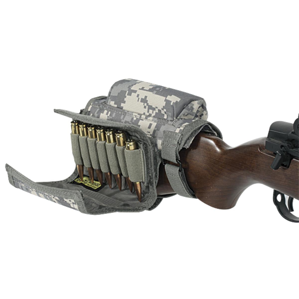 Voodoo Tactical Adjustable Cheek Rest With Ammo Carrier | eBay